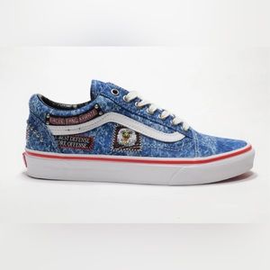 Vans | Shoes | New Vans Cobra Kai Old Skool Denim Mens 4 Womens 55 ...
